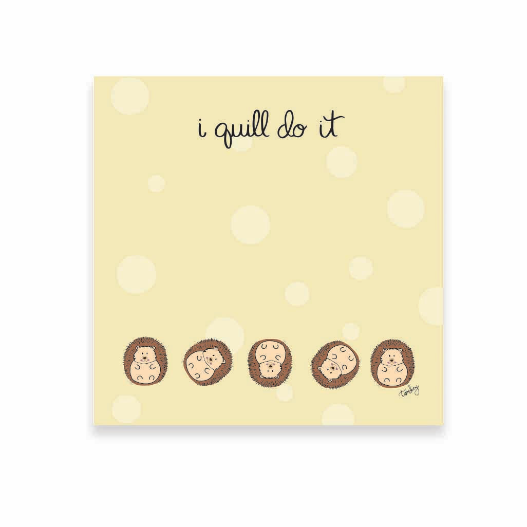 Hedgehog Sticky Notes – tomkcy creations
