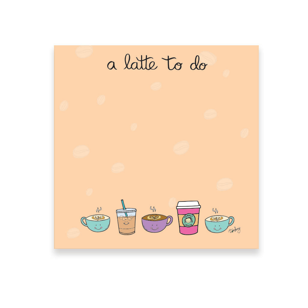 Coffee Sticky Notes – tomkcy creations